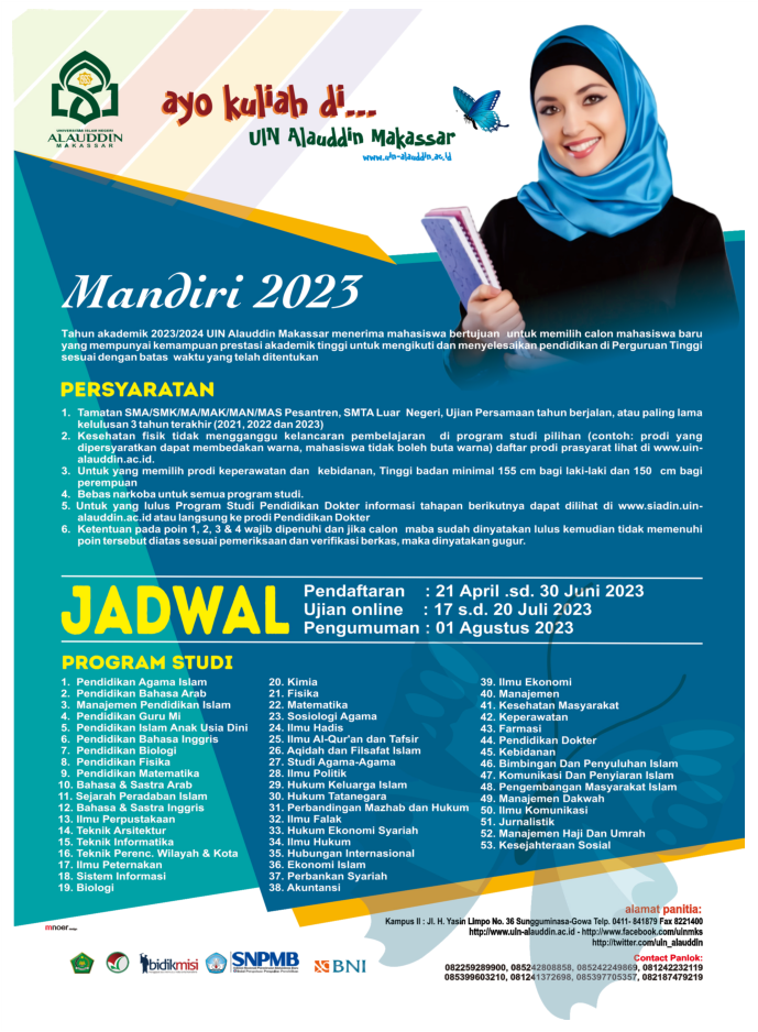 Maukuliah | Universitas Islam Negeri Alauddin Makassar